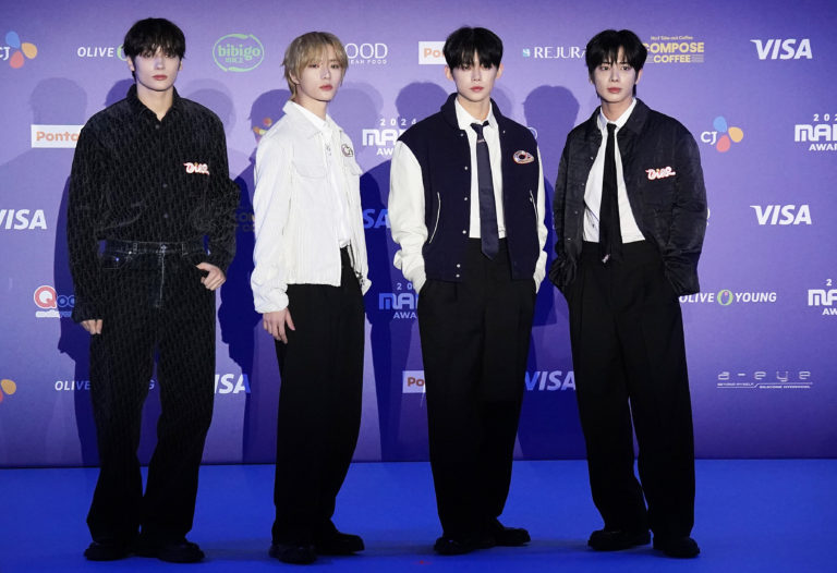 DIOR ディオールを纏うセレブリティ：TOMORROW X TOGETHER＠MAMA AWARDS 2024|TOCpress